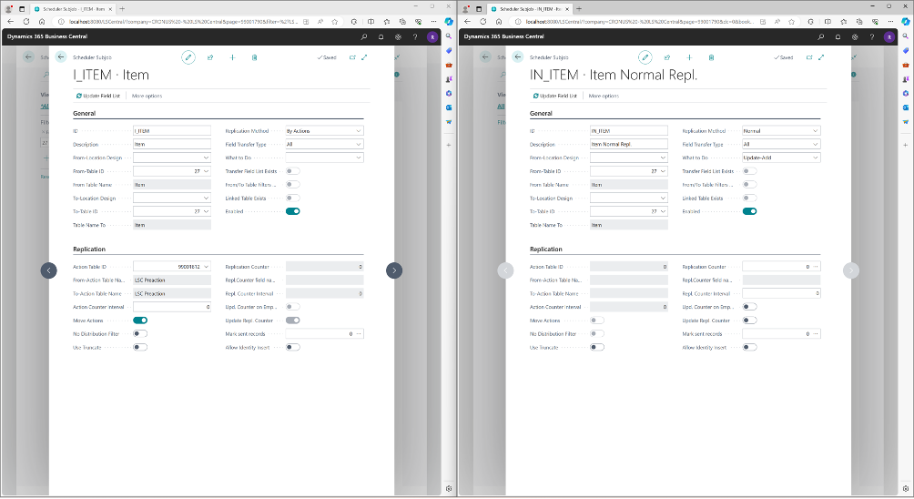 How to create template jobs for LS Central implementations