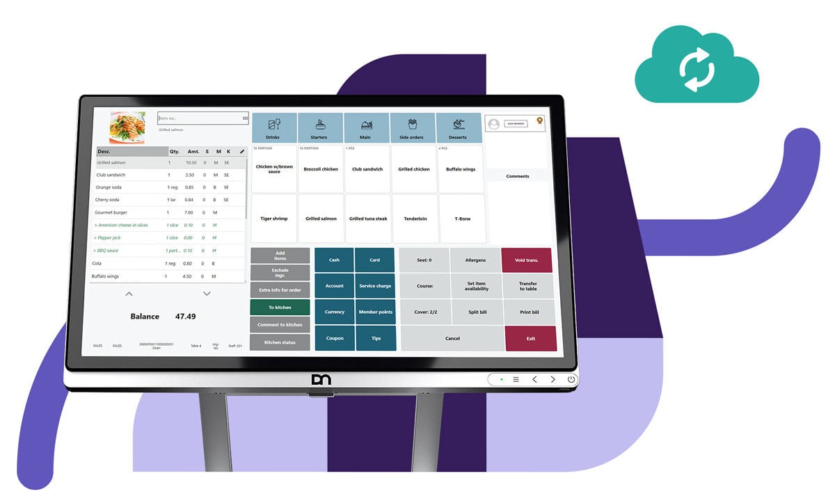 Restaurant POS & management software | Food service management system