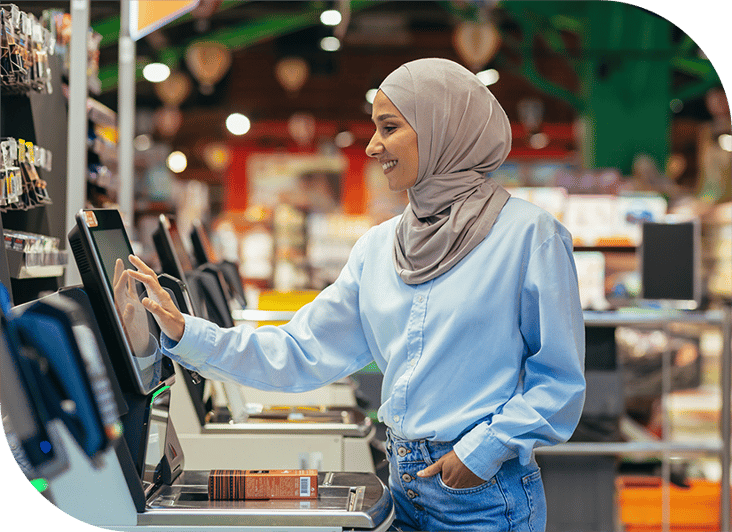 Self-checkout for LS Central | Retail self-service checkout software