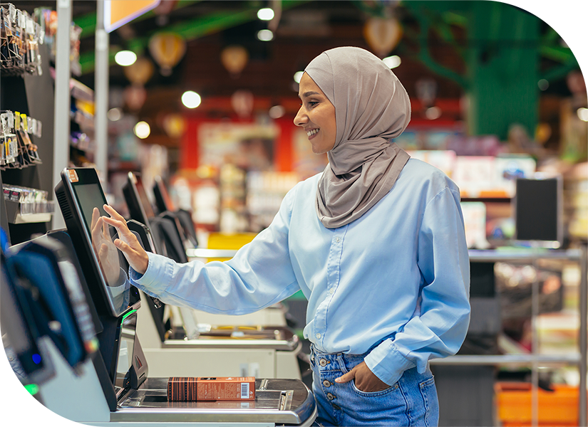 Self-checkout for LS Central | Retail self-service checkout software