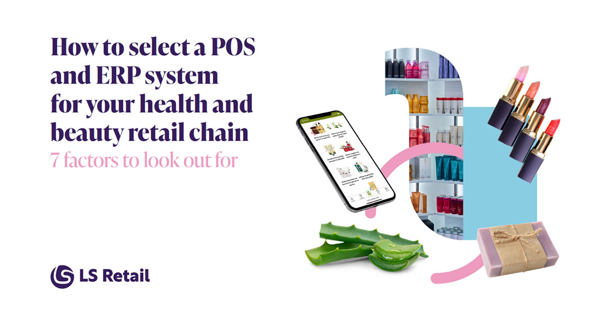 How to select a POS & ERP system for beauty & cosmetics stores (eBook)