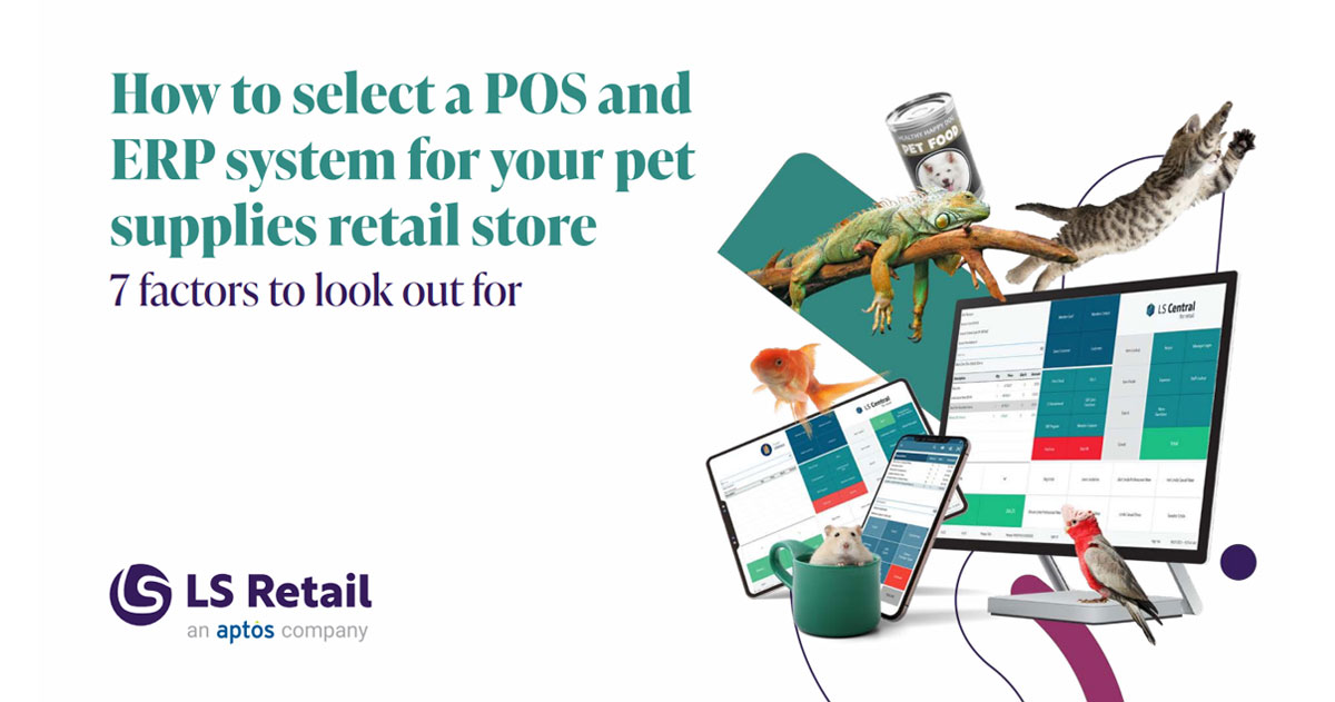 How to select a POS & ERP system for a pet store (eBook)