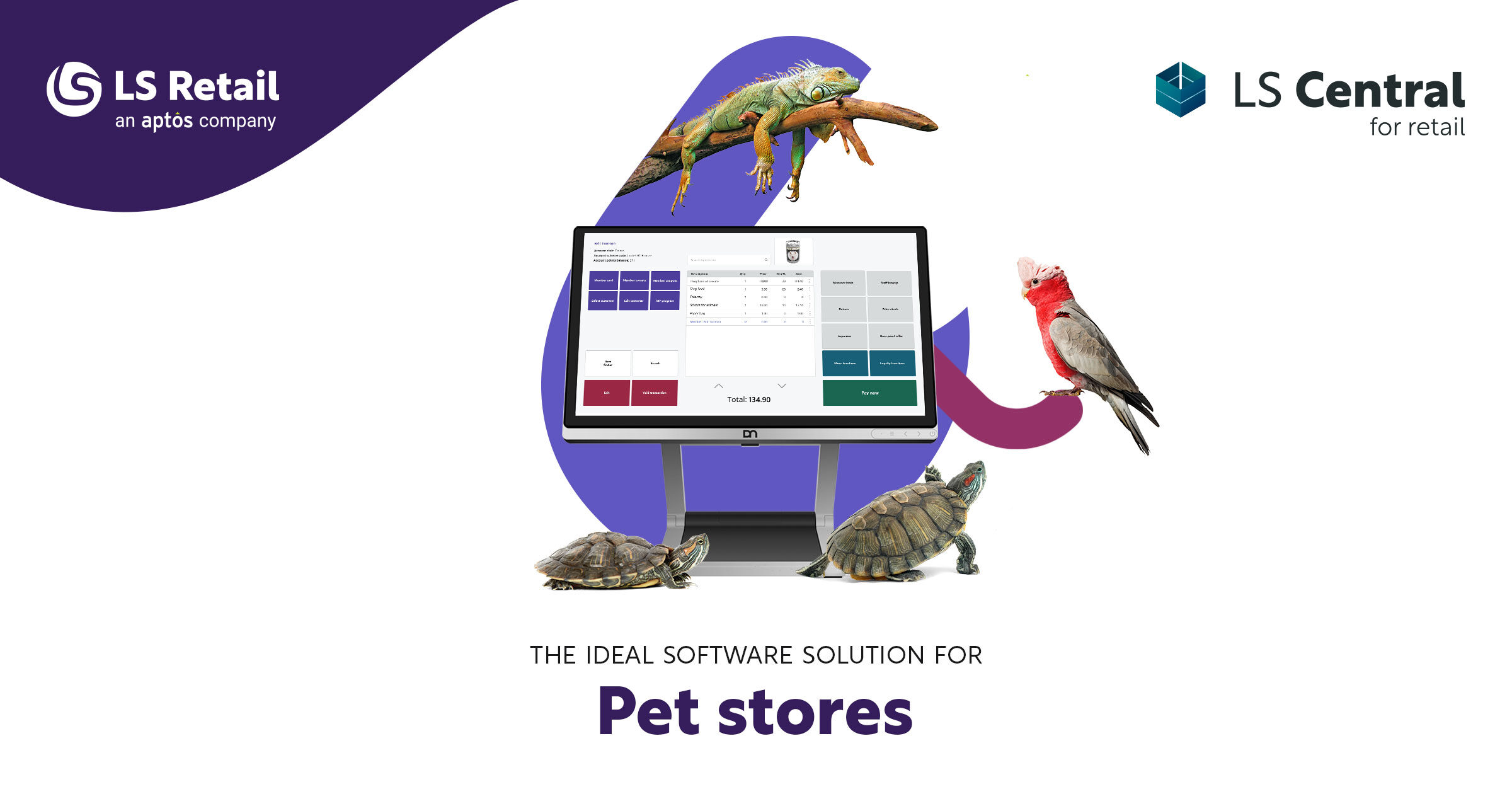 Pet store POS software | Retail software for pet supply shops