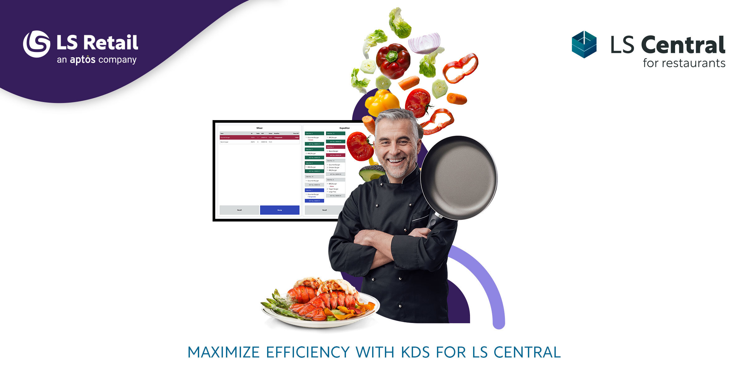 Restaurant KDS | LS Central Kitchen Management Software | LS Retail