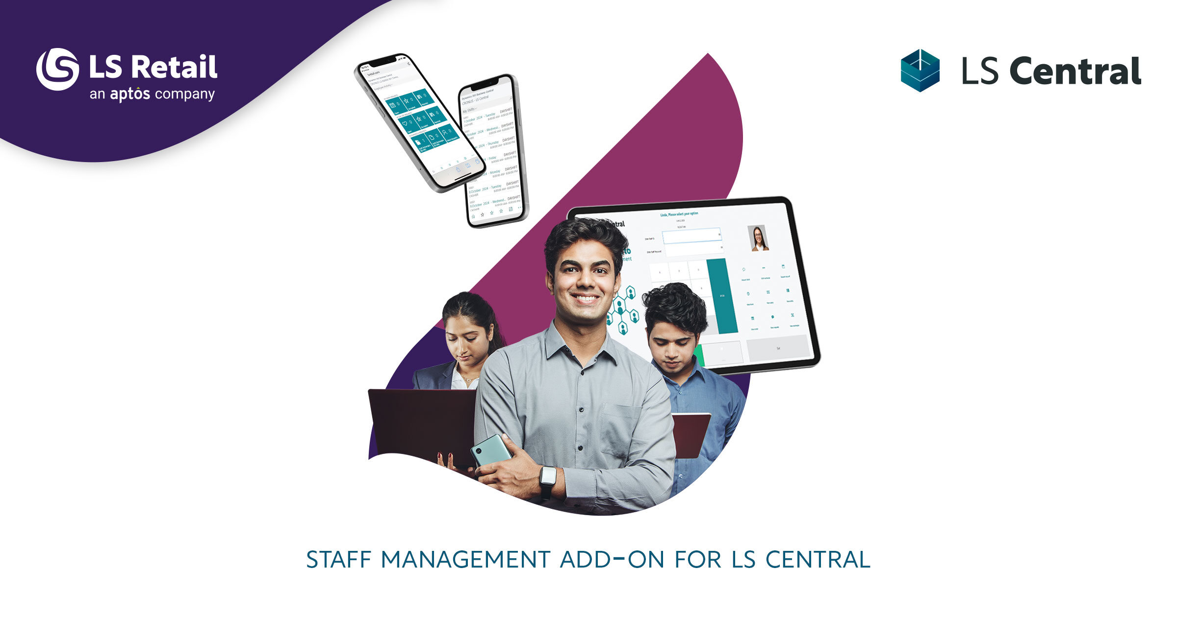 Staff Management Software for LS Central | Add-on software | LS Retail